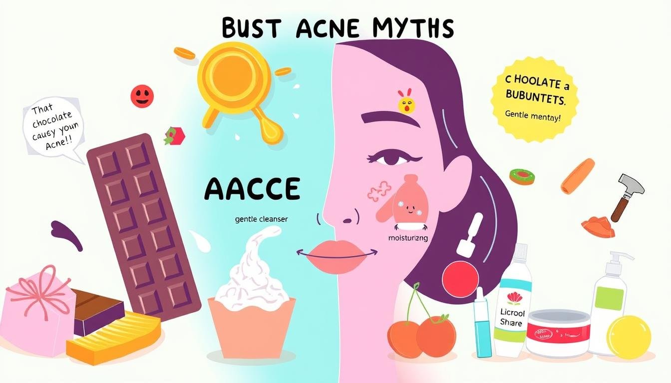 Busting Acne Myths: Separating Facts from Fiction